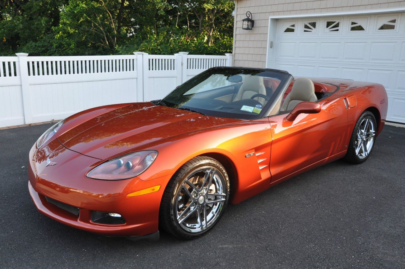 Sunset Orange 2006 Chevrolet Corvette