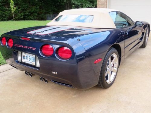 Navy Blue 2001 Chevrolet Corvette