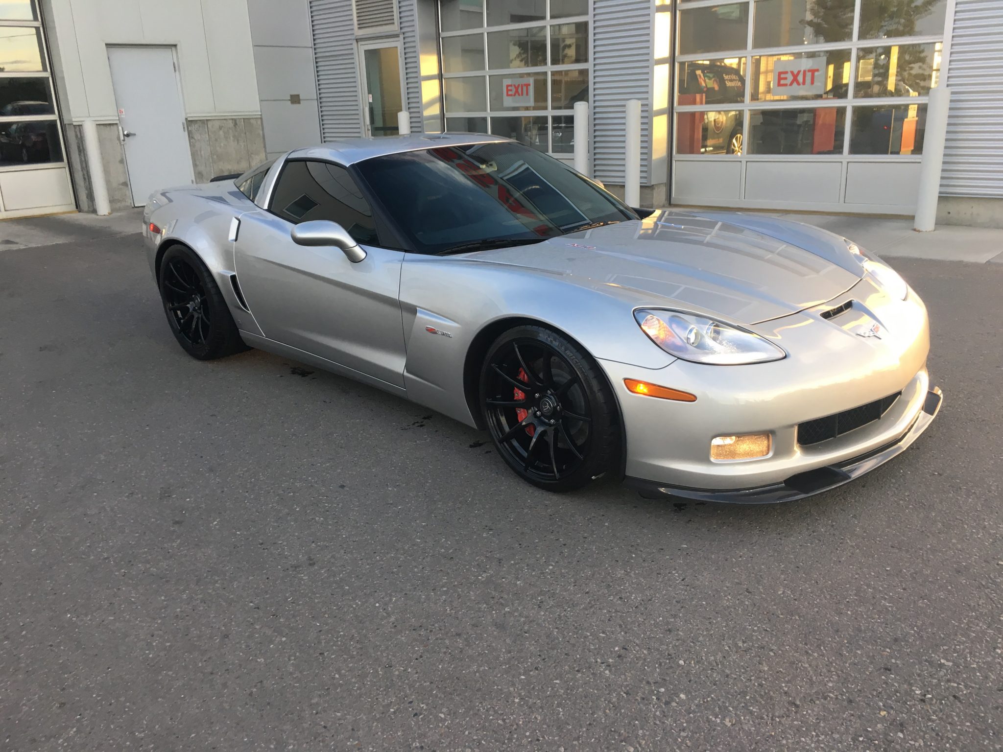 Machine Silver 2007 Chevrolet Corvette