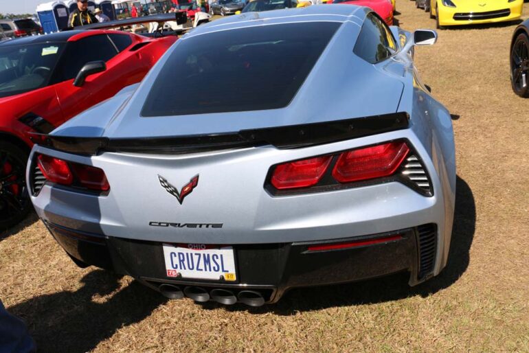 12 Corvette Custom Vanity Plates