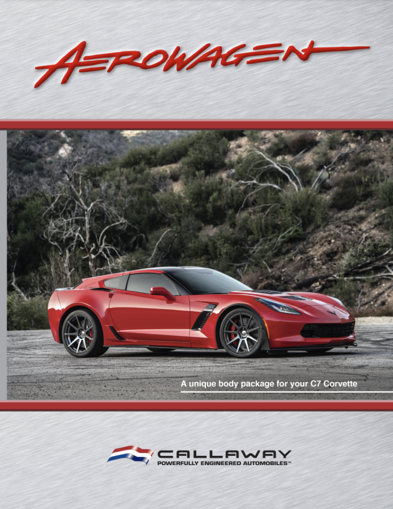 2014 - 2019 Callaway C7 AeroWagen
