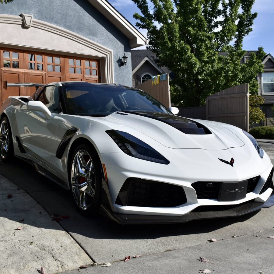1,150 Mile 2019 Corvette C7 ZR1 For Sale with Rare Factory Options ...