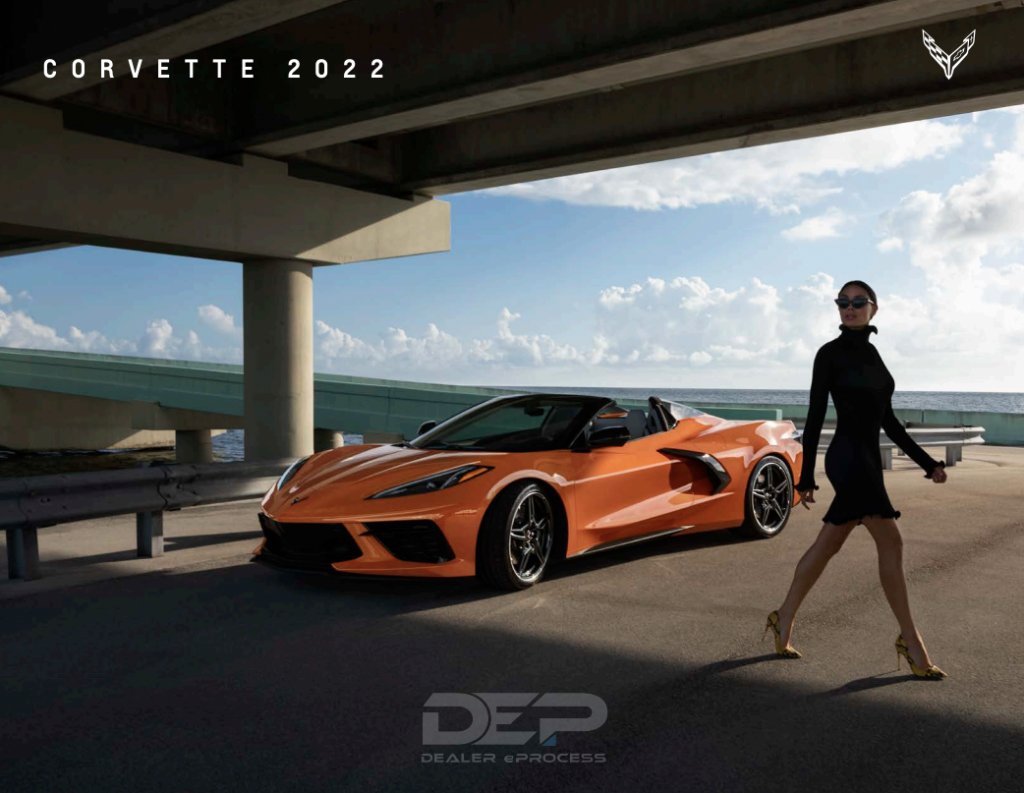 2022 Corvette Sales Brochures