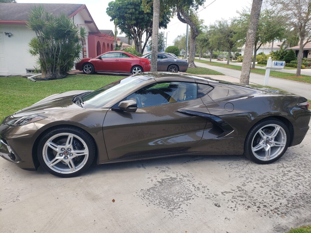 FOR SALE: 2020 Corvette in Bronze Zeus Metallic