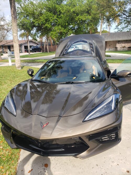 FOR SALE: 2020 Corvette in Bronze Zeus Metallic