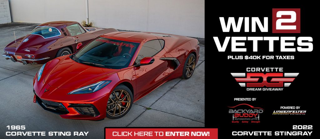 Corvette Raffle of the Decade: Win a ‘22 Corvette Stingray & a ‘65 ...