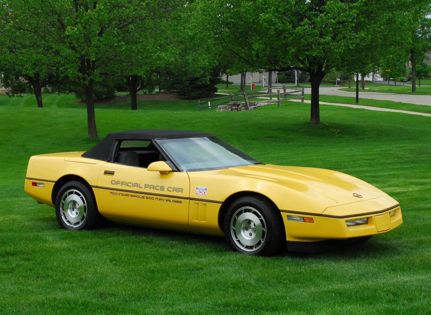 Corvette Of The Day: 1986 Chevrolet Corvette Convertible Indy 500 Pace Car