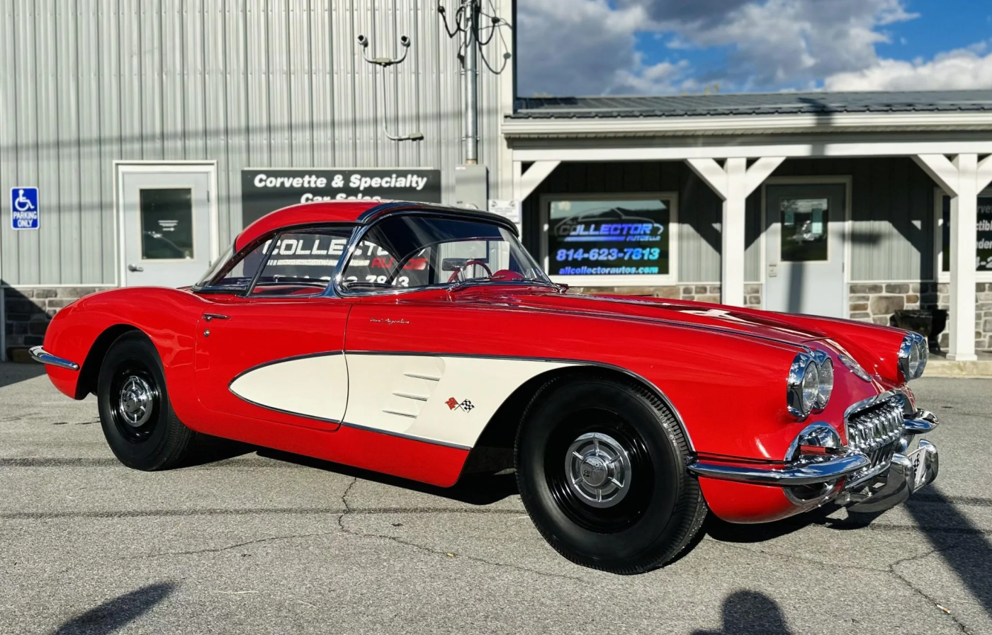 FOR SALE: Eye Catching 1959 Chevrolet Corvette Fuelie