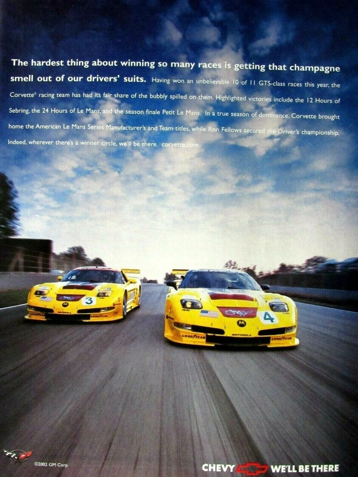 2002 Corvette Advertisements & Posters