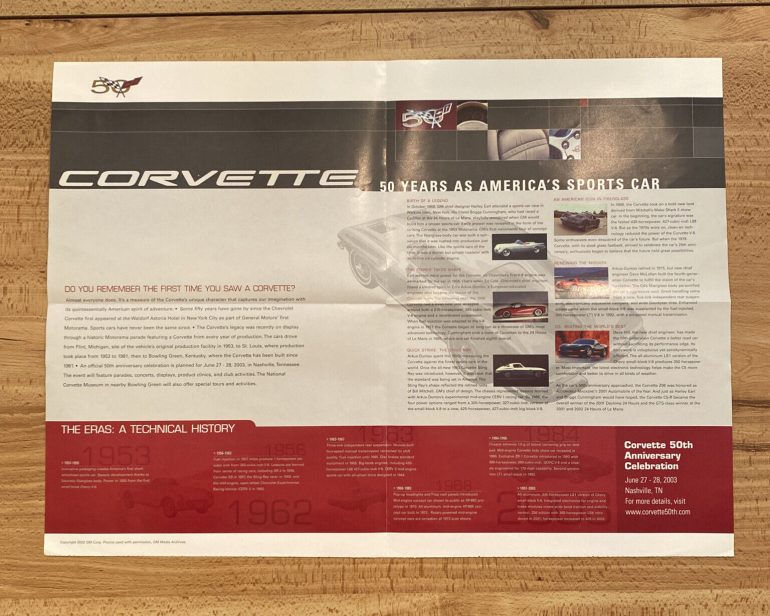 2002 Corvette Advertisements & Posters