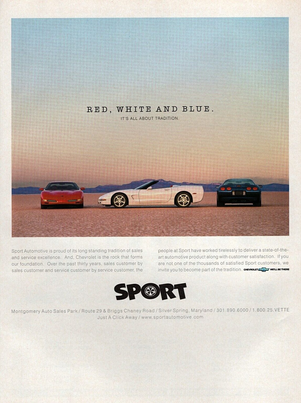 2002 Corvette Advertisements & Posters