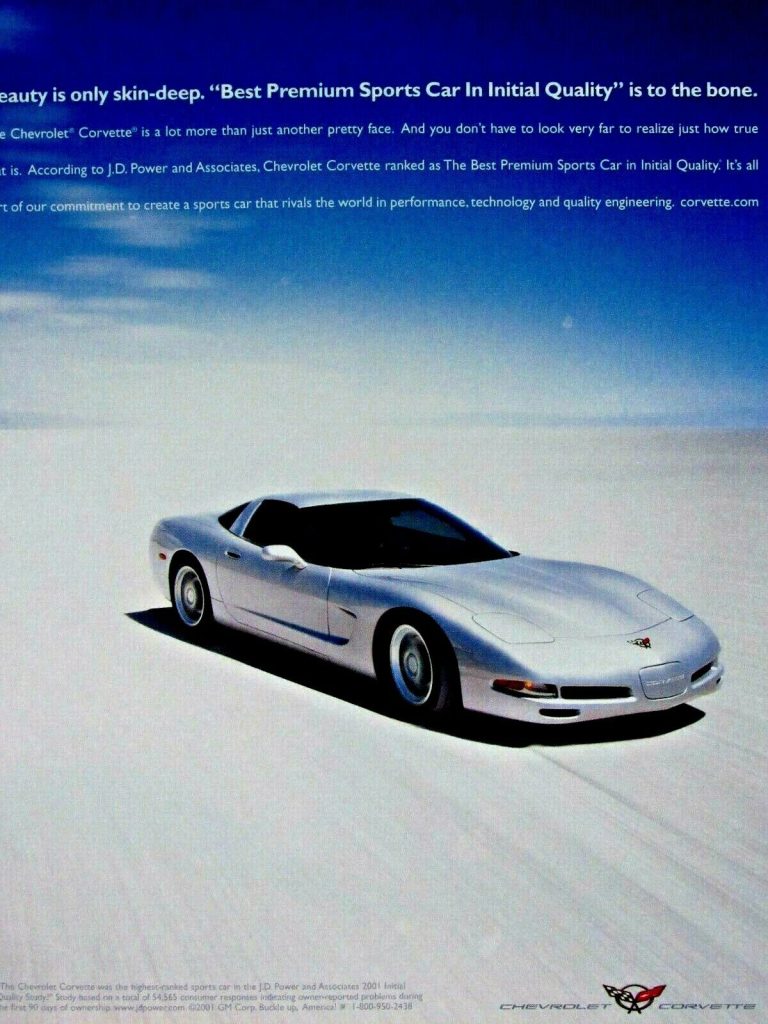 2002 Corvette Advertisements & Posters
