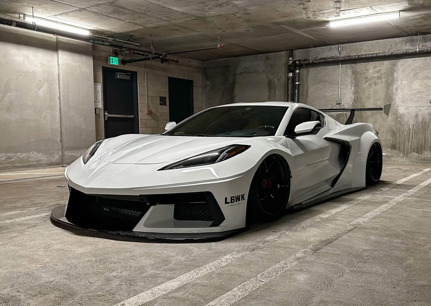 Corvette Of The Day: 2021 Chevrolet C8 Corvette Stingray LibertyWalk ...