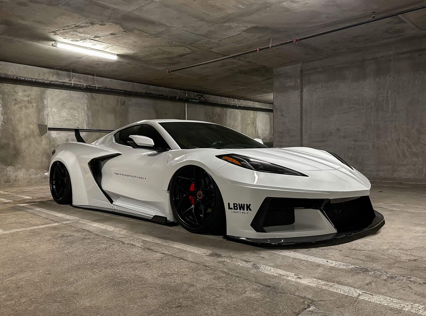 Liberty Walk C8 Corvette _ 8 Modified C8 Chevy Corvettes That Broke The ...