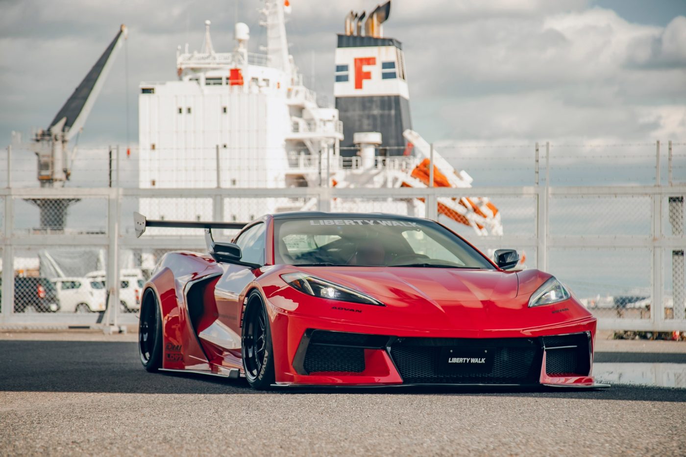 Corvette Of The Day: Liberty Walk Widebody C8 Chevrolet Corvette