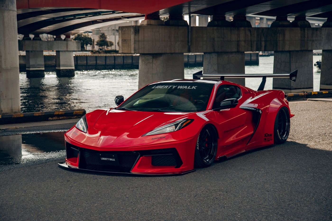 Corvette Of The Day: Liberty Walk Widebody C8 Chevrolet Corvette