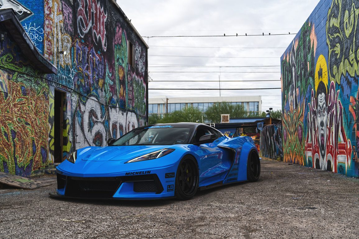 Corvette Of The Day: Liberty Walk Widebody C8 Chevrolet Corvette