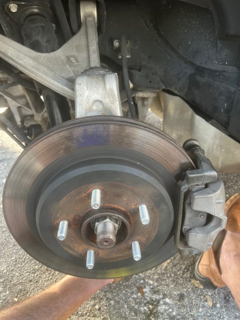 Guide: How To Replace C5 Rear Wheel Studs