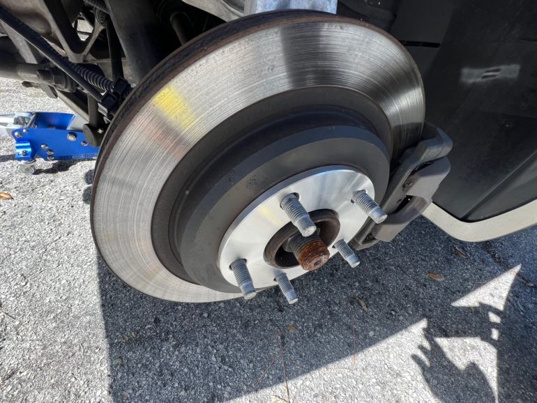 Guide: How To Replace C5 Rear Wheel Studs