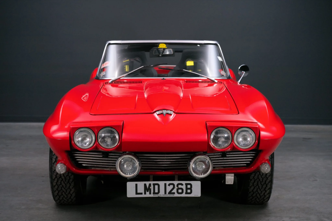 Corvette Of The Day: 1964 Chevrolet Corvette Convertible Rally Car