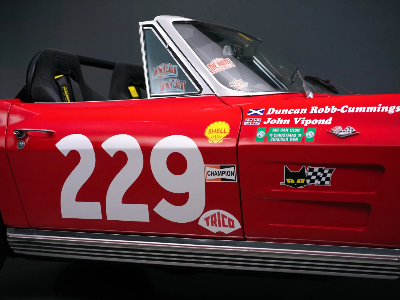 Corvette Of The Day: 1964 Chevrolet Corvette Convertible Rally Car