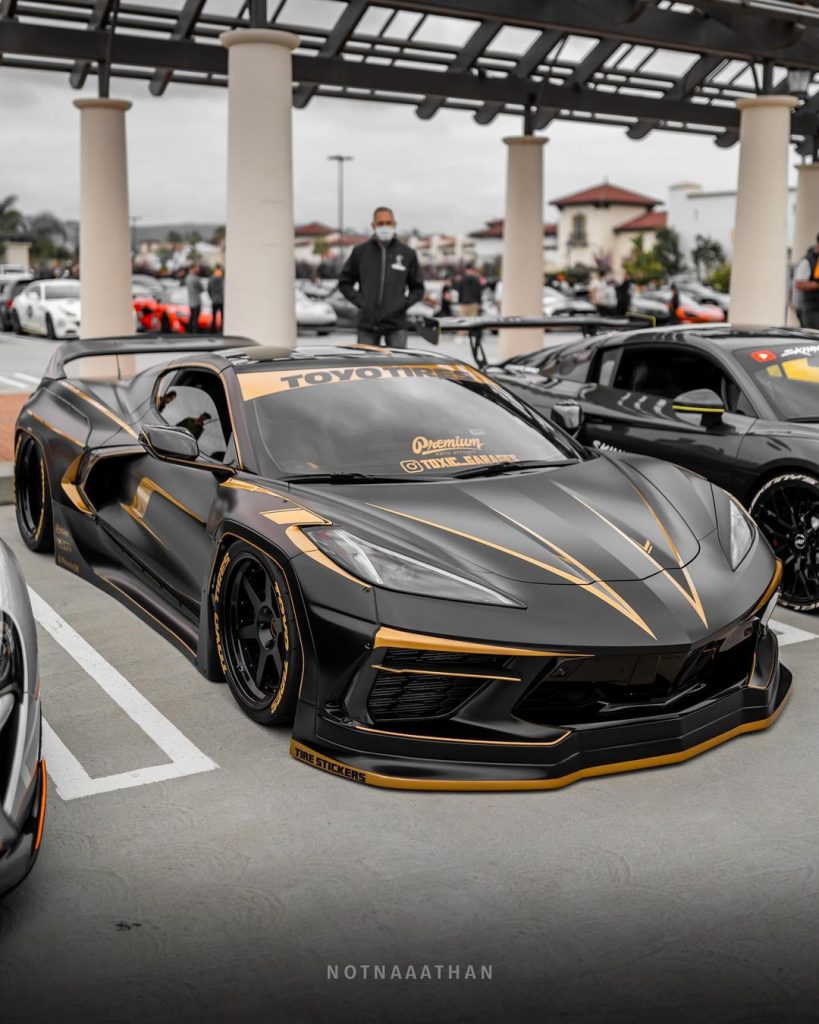 Corvette Of The Day: C8 Corvette With Pandem Widebody Kit