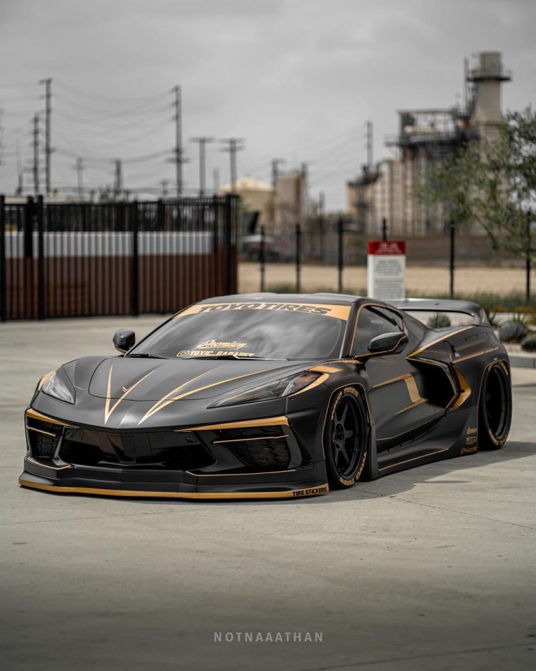 Corvette Of The Day: C8 Corvette With Pandem Widebody Kit