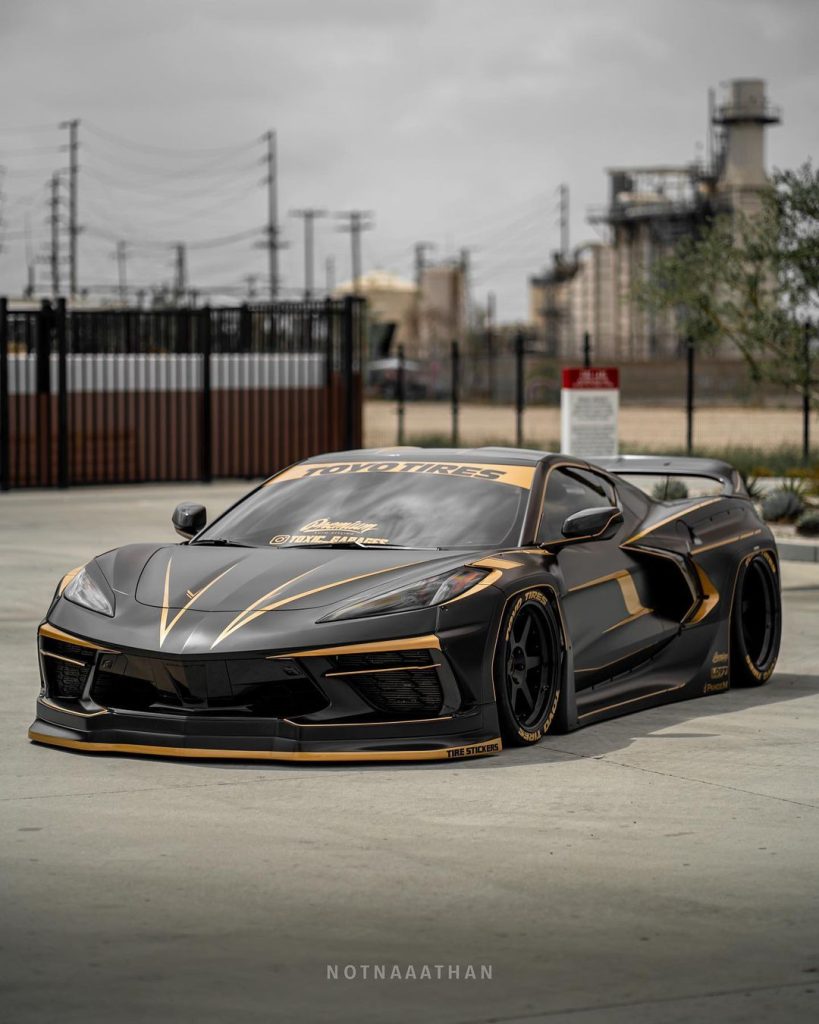 Corvette Of The Day: C8 Corvette With Pandem Widebody Kit