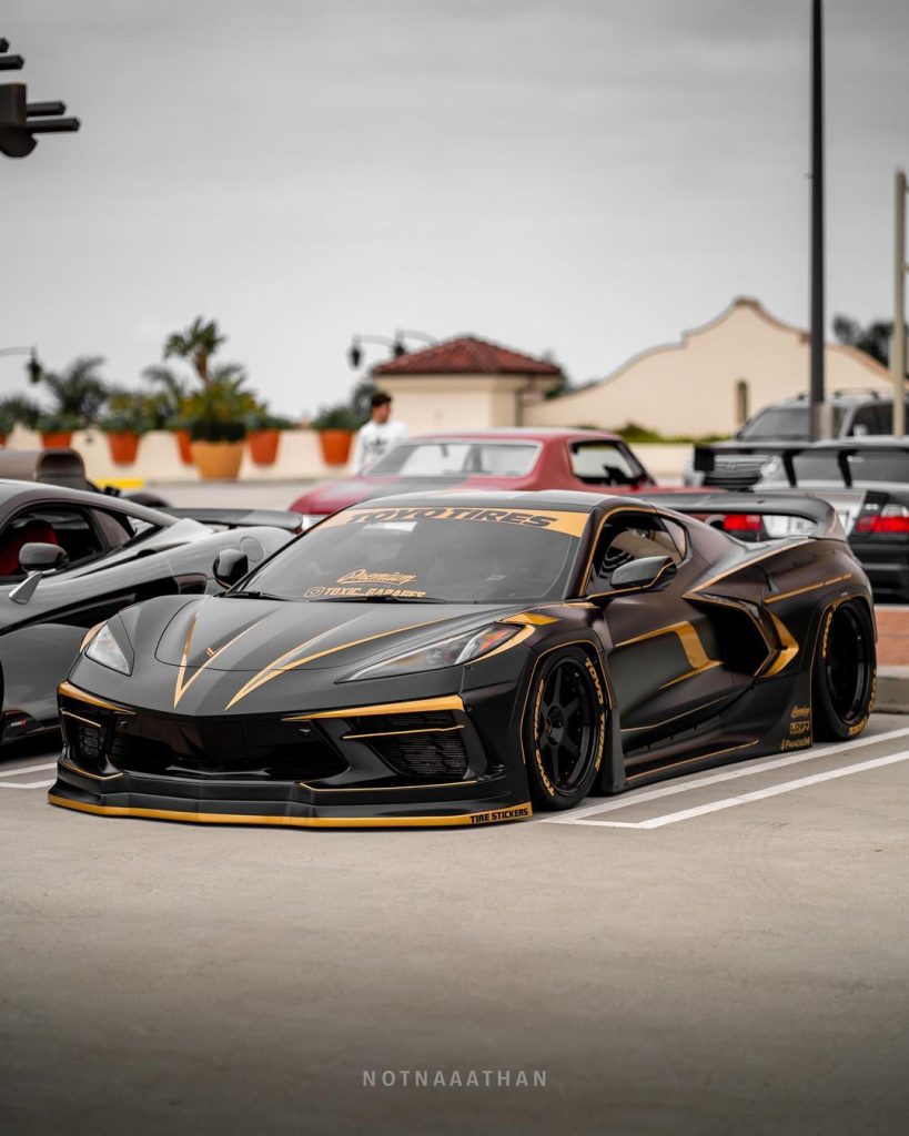 Corvette Of The Day: C8 Corvette With Pandem Widebody Kit