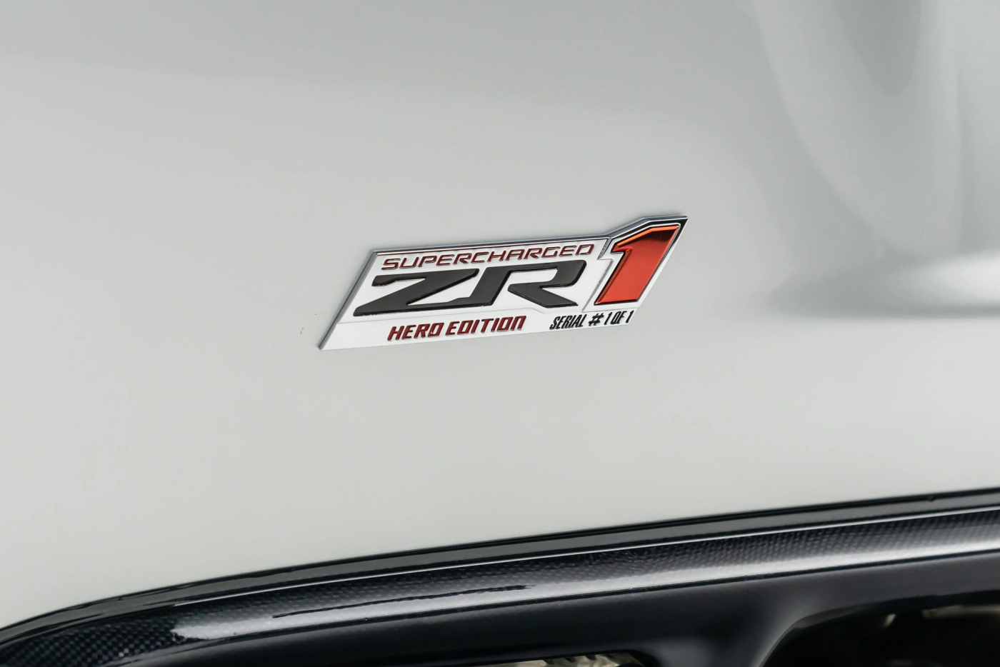 FOR SALE: One-Of-One 2011 Chevrolet Corvette ZR1 Hero Edition