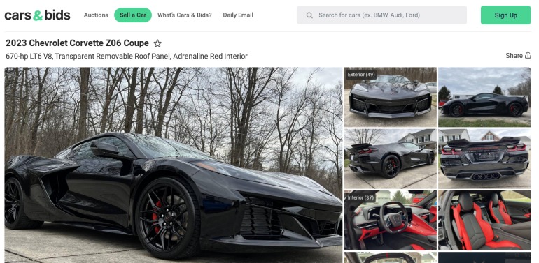 Has The C8 Z06 Market Finally Cooled Off?