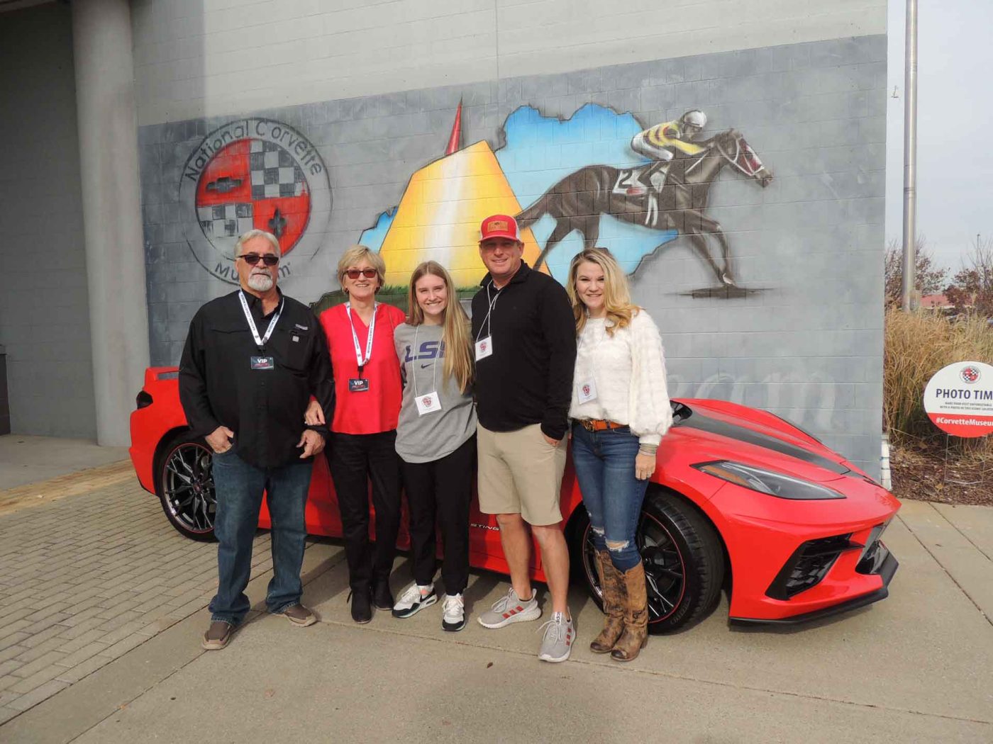 The R8C Corvette Museum Delivery Experience