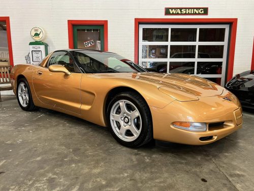 FOR SALE: Unique Corvette Dealer Offers Even More Unique Aztec Gold C5