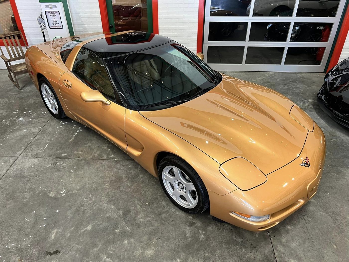 FOR SALE: Unique Corvette Dealer Offers Even More Unique Aztec Gold C5