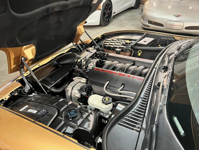 FOR SALE: Unique Corvette Dealer Offers Even More Unique Aztec Gold C5