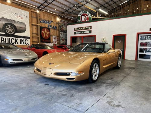 FOR SALE: Unique Corvette Dealer Offers Even More Unique Aztec Gold C5
