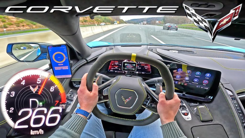 Watch A C8 Corvette Get Unleashed On The Autobahn