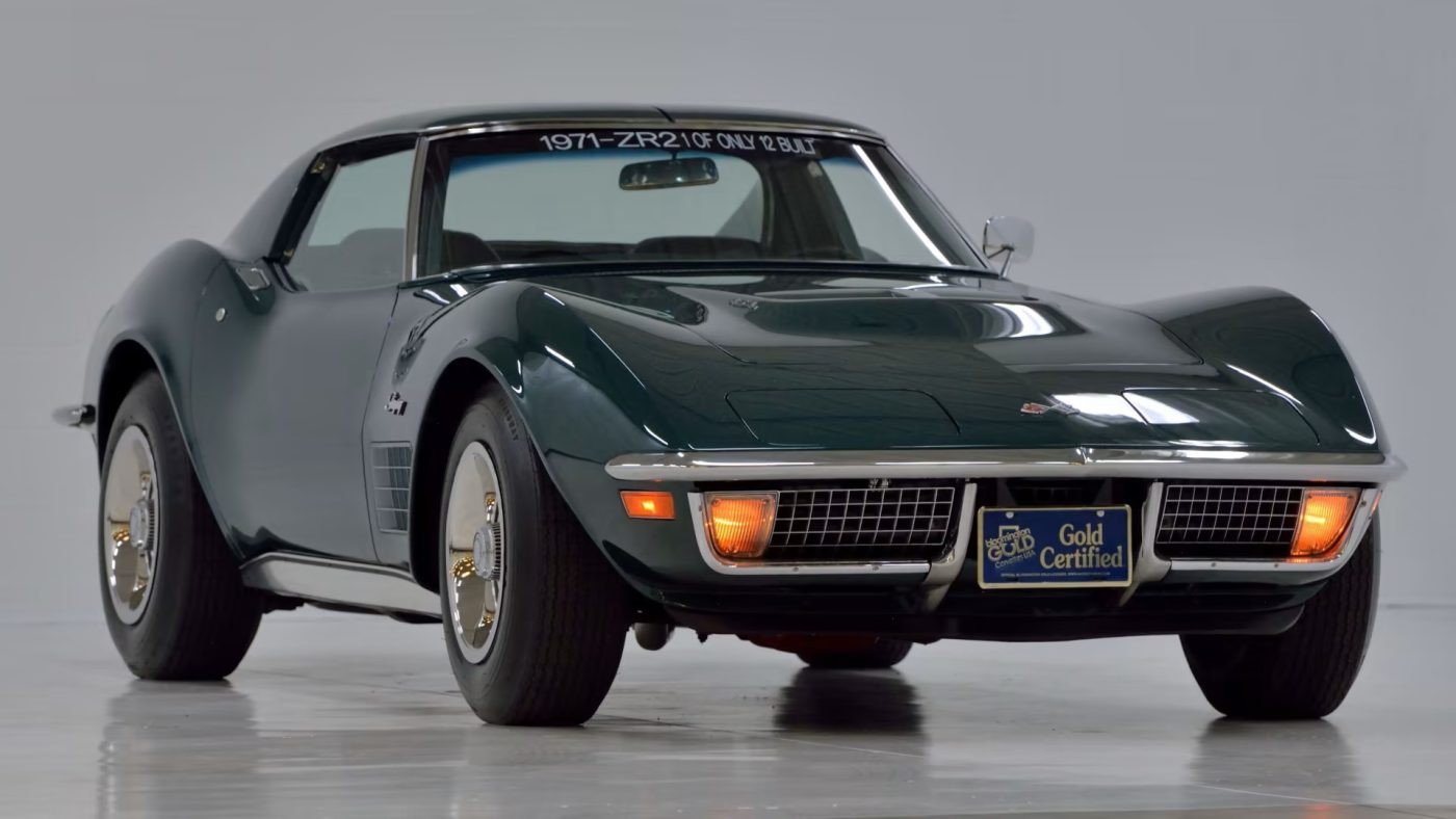 1971 Chevrolet Corvette ZR2 Will Be Up For Grabs