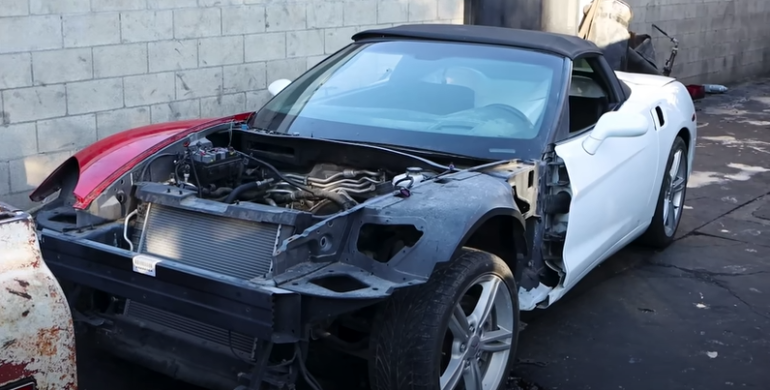 Viral Video: Watch Two C6s Morph Into One (Part 1)