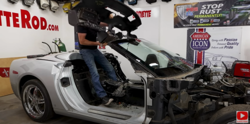 Viral Video: Watch Two C6s Morph Into One (Part 1)
