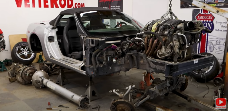 Viral Video: Watch Two C6s Morph Into One (Part 1)