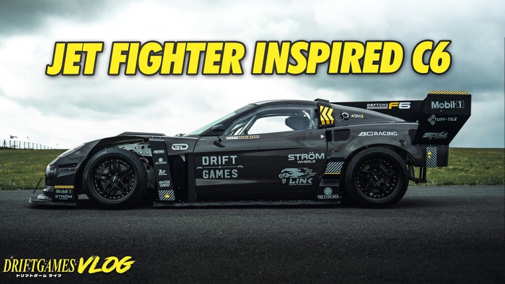 Probably The Most-Mean Looking C6 Corvette Drift Car You'll Ever See