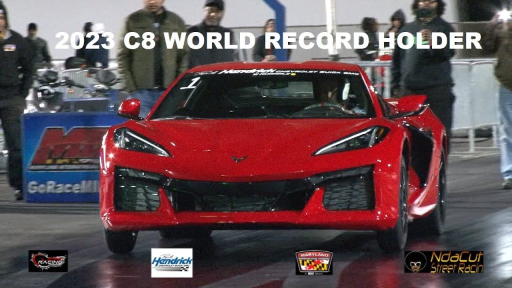 Watch A C8 Corvette Z06 Set A New World Record