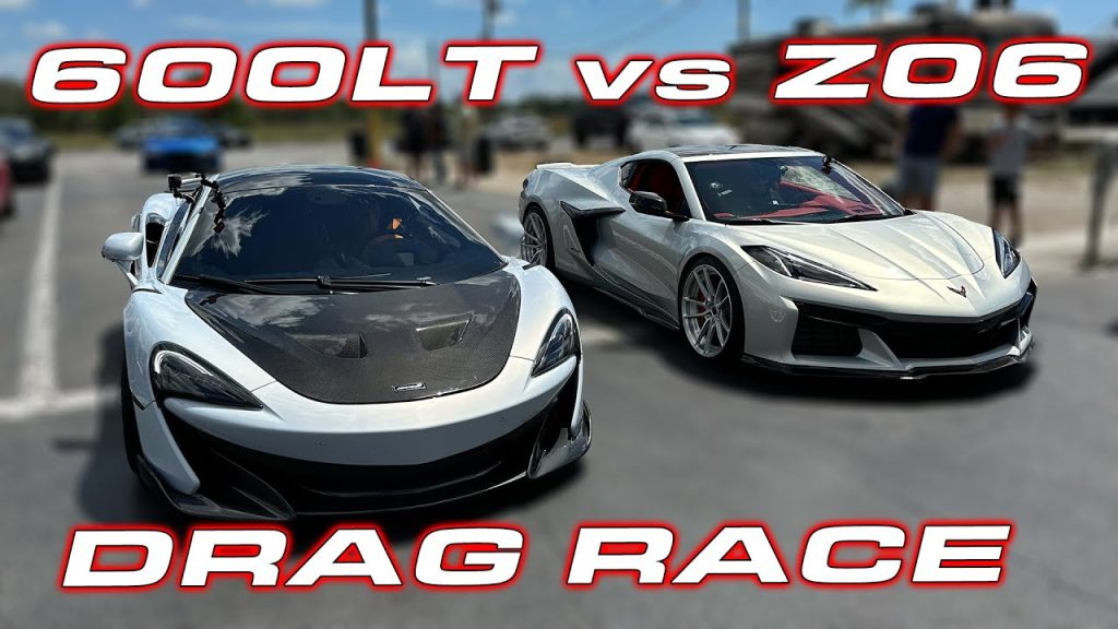 Watch The 2023 Chevrolet Corvette Z06 Take On A 750-HP McLaren 600LT In ...