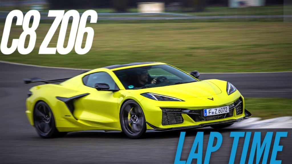 Watch A C8 Corvette Z06 Driven Hard Around A Race Track