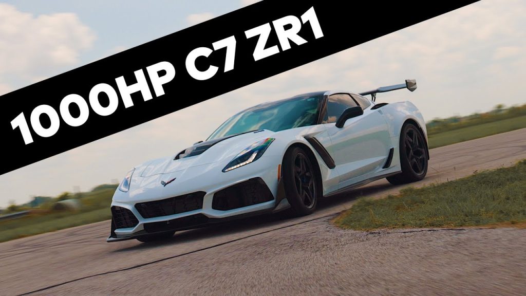 Hennessey's 1000 HP C7 Corvette ZR1 Is A Beast