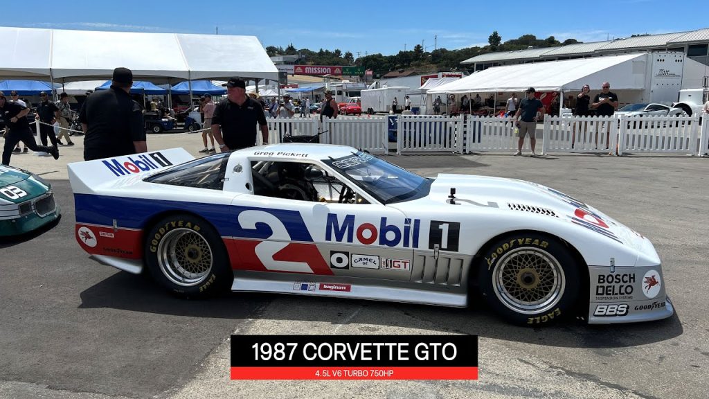 Ron Fellows Drives A 1987 IMSA Corvette GTO