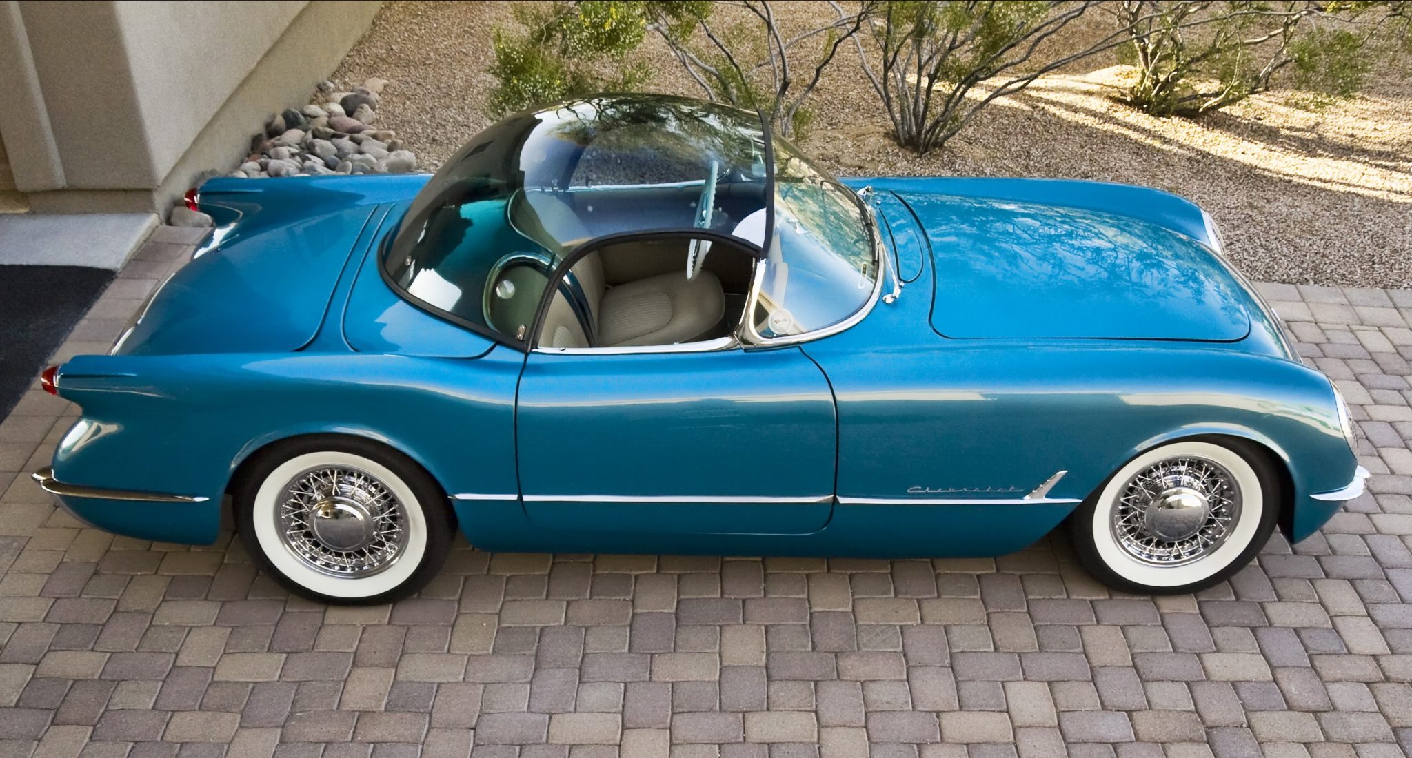 Corvette Of The Day: 1954 Chevrolet Corvette "Bubbletop" Roadster