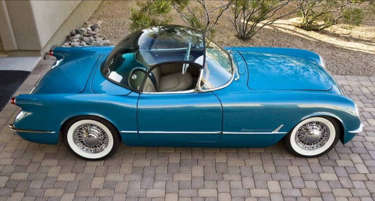 Corvette Of The Day: 1954 Chevrolet Corvette "Bubbletop" Roadster