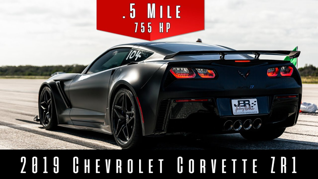 C7 Corvette ZR1 Tops 161 MPH Over Half A Mile